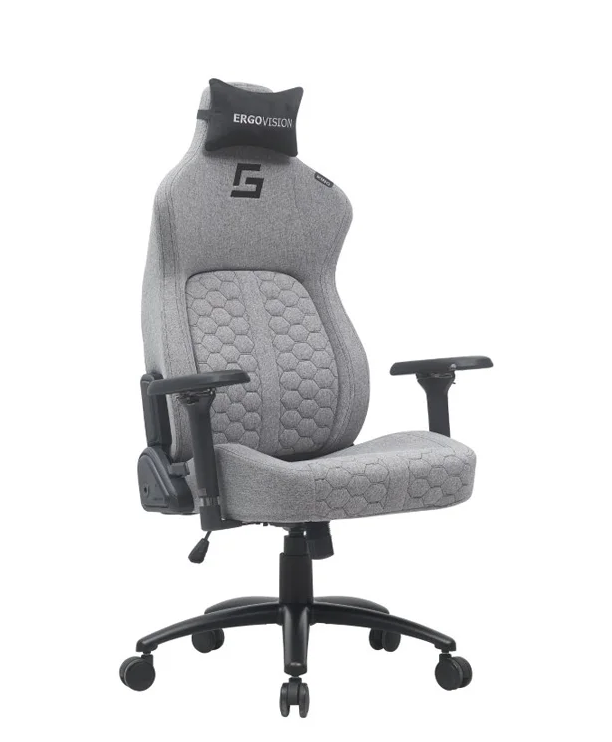 Stolica gaming ERGOVISION King siva | Makromikro grupa