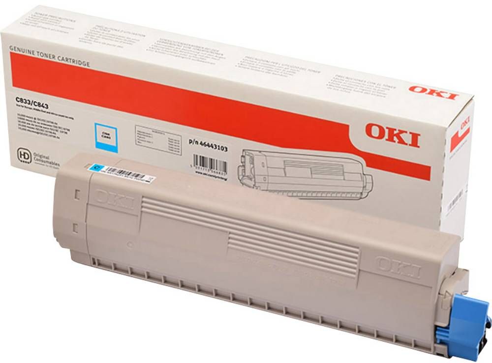 Originalni Toner OKI C833/C843 Cyan (za 10000 stranica ispisa) original ...